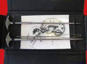Original Lobotomy Set and Case, c.1950 : MEDICAL AND SURGICAL ANTIQUES
